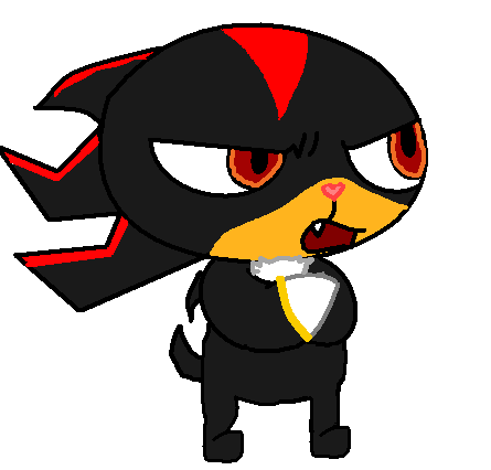 Shadow The Hedgehog Happy