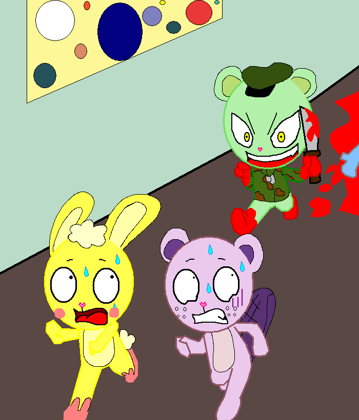 Here's Fliqpy! | Happy Tree Friends Fanon Wiki | Fandom