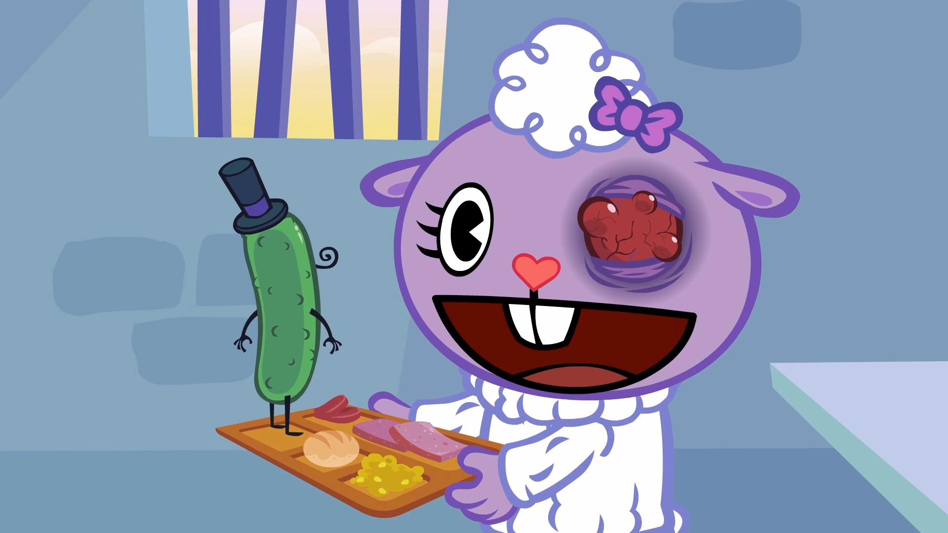 Happy Tree Friends Mime And Lammy