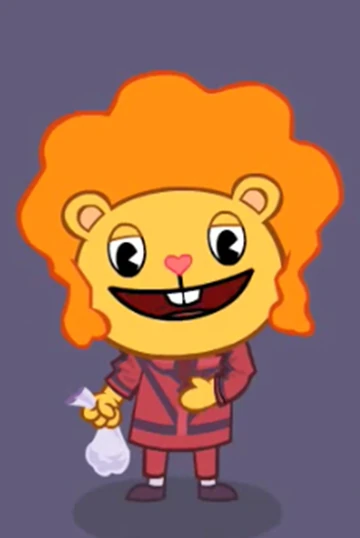 Happy Tree Friends Disco Bear Anime Disco Bear HTF Gakuen
