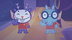 Mime-Sniffles Relationship | Happy Tree Friends Wiki | Fandom