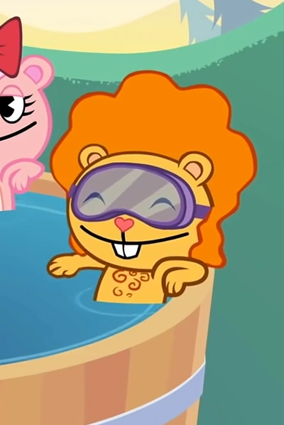 Happy Tree Friends Disco Bear Disco Bear, Lifty, Lammy, Cuddles,