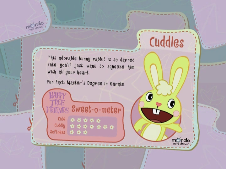 Happy Tree Friends Cuddles Plush