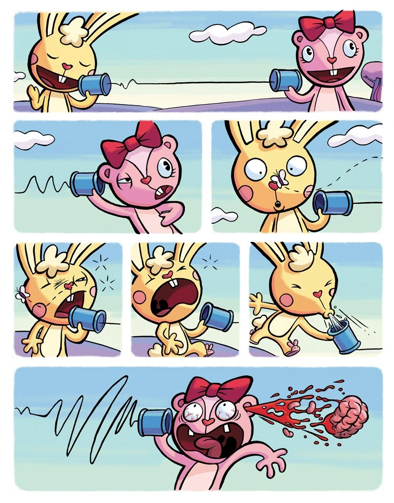 Hear Today, Gone Tomorrow (Cómic) | Happy Tree Friends Wiki | Fandom