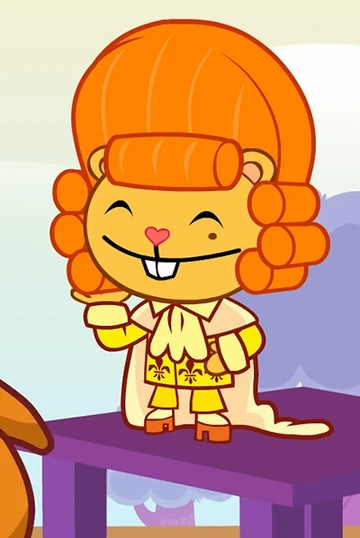 Happy Tree Friends Disco Bear Disco Bear, Lifty, Lammy, Cuddles,