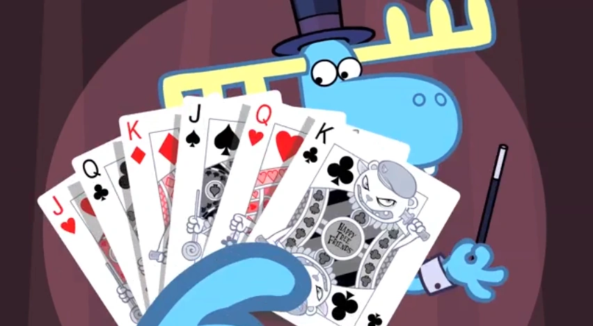Lumpy's Lame Card Trick | Happy Tree Friends Wiki | Fandom