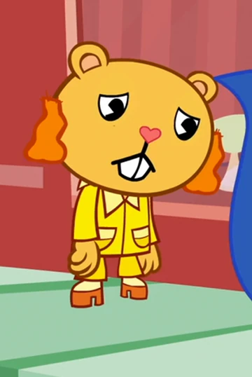 Happy Tree Friends Disco Bear Disco Bear, Lifty, Lammy, Cuddles,