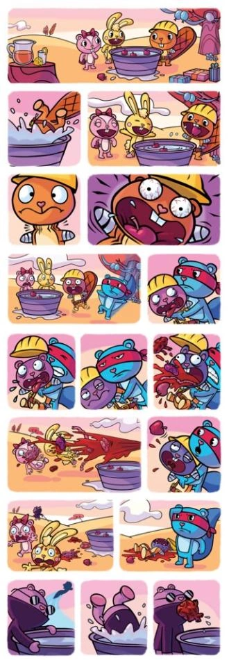 The Choke's On You (Cómic) | Happy Tree Friends Wiki | Fandom