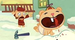 Happy Tree Friends Flaky Crying