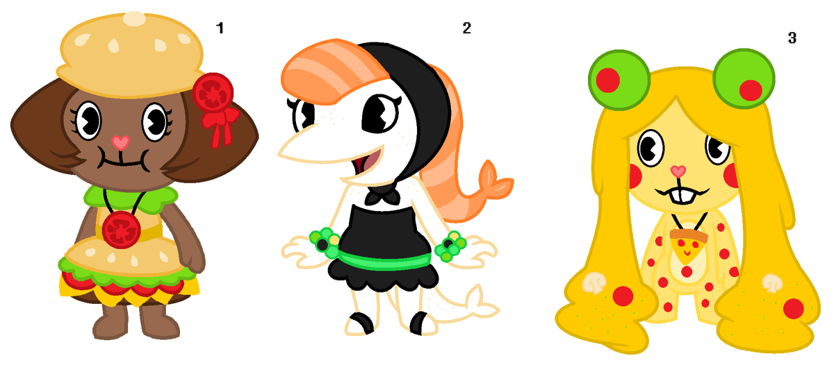 Menú de adoptables~ | Wiki Happy Tree Friends Fanon | Fandom