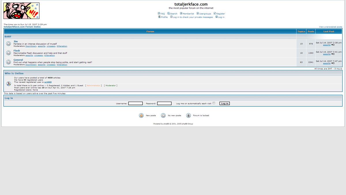 Total Jerkface Forums | Happy Wheels Wiki | Fandom
