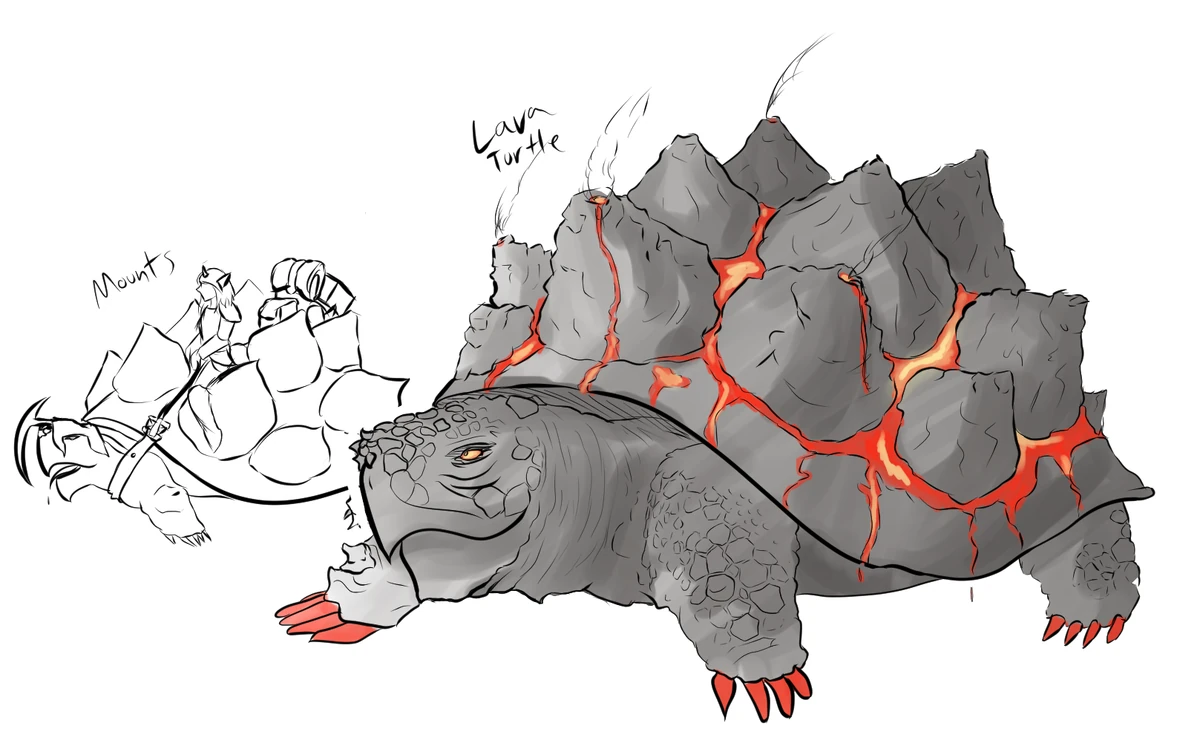 Lava Turtle | Har’Ol’Nek’Preya Wiki | Fandom
