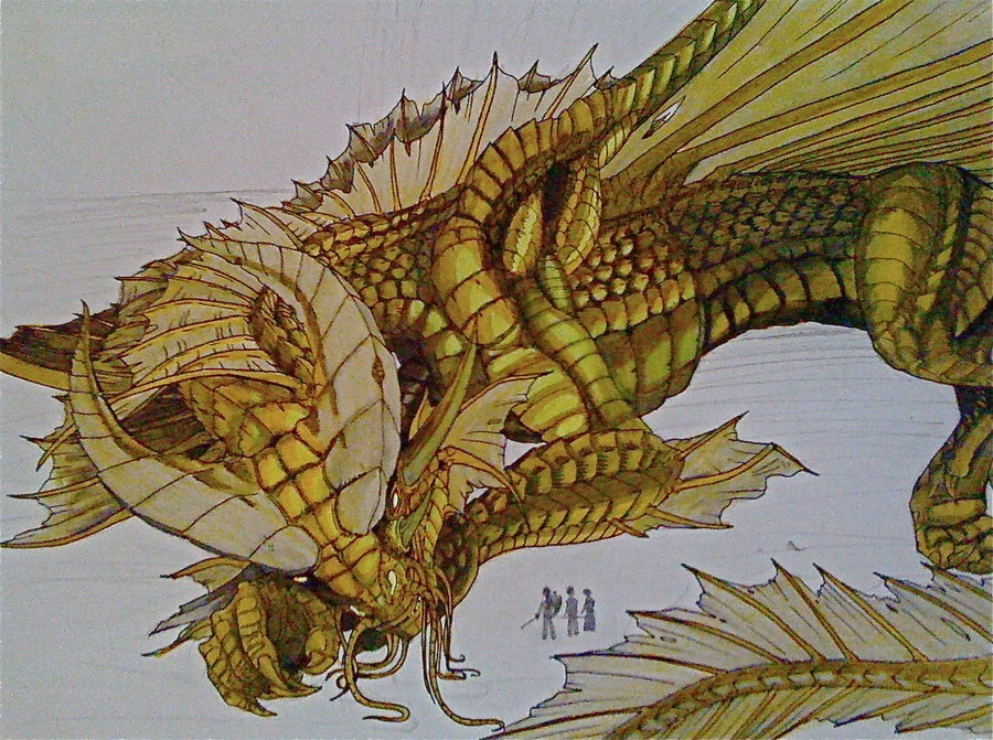 Great Gold Dragon | Half-Assed Roleplay Codex Wikia | Fandom