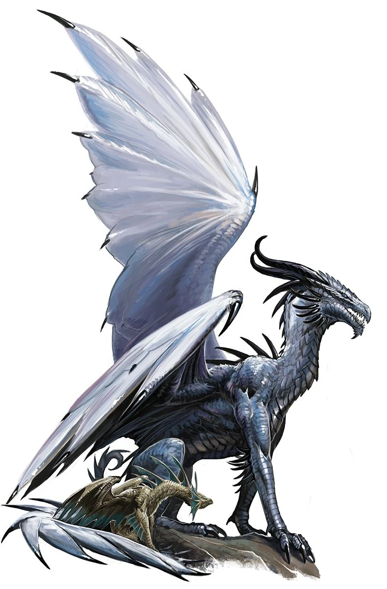 Adrianus, the Great Silver Dragon | Half-Assed Roleplay Codex Wikia ...