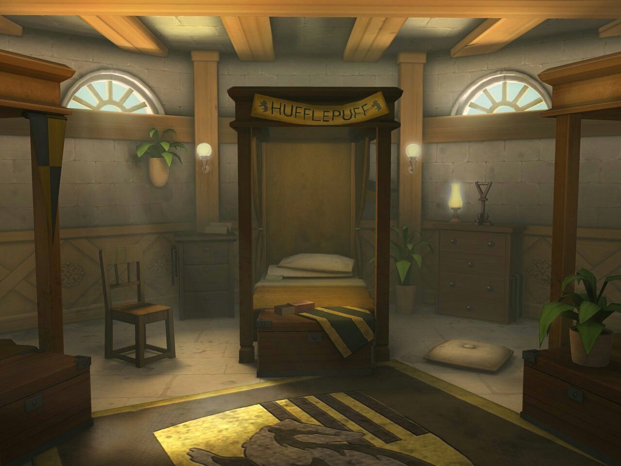 Hufflepuff Boys' Dormitory | Harry Potter Wiki | Fandom