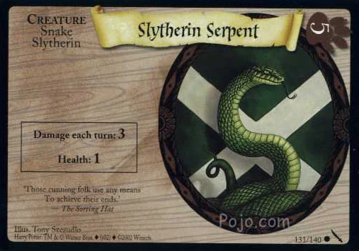 Slytherin Serpent | Harry Potter Wiki | Fandom