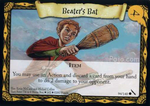 Beater's Bat (Trading Card) | Harry Potter Wiki | Fandom