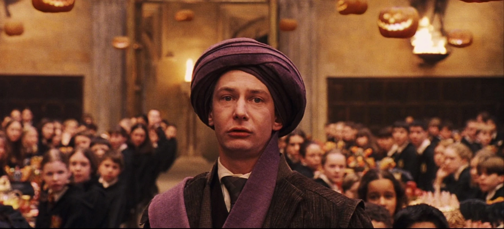 Professor Quirrell Voldemort Head