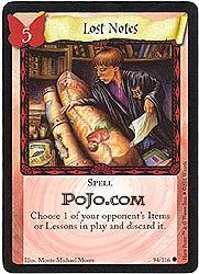 Lost Notes | Harry Potter Wiki | Fandom