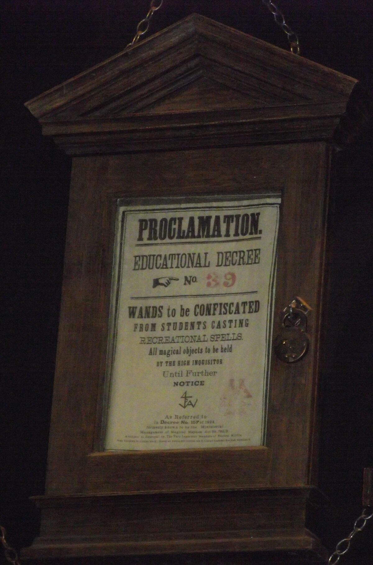 Educational Decree Number Thirty-Nine | Harry Potter Wiki | Fandom