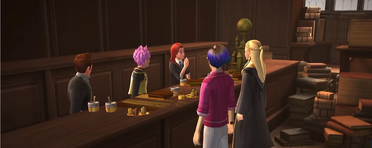 Celestial Ball decorating committee | Harry Potter Wiki | Fandom