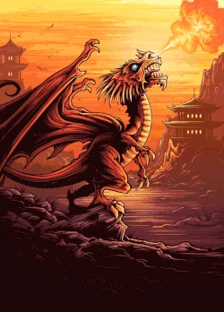 Romanian Longhorn Dragon