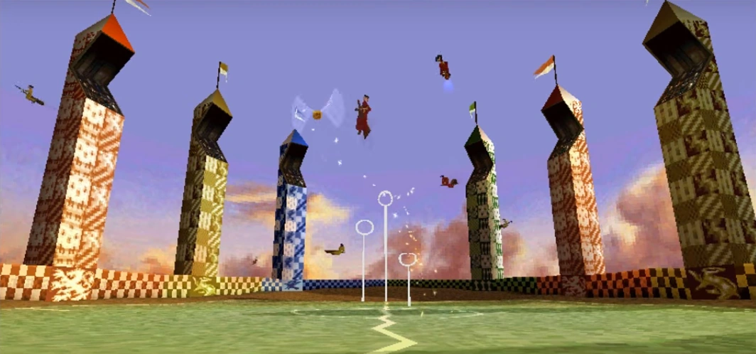 Quidditch Harry Potter Scene