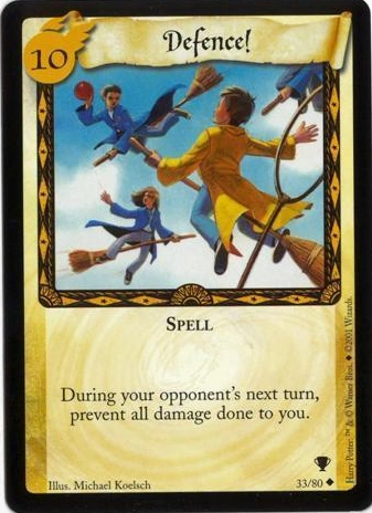 Defence! (Trading Card) | Harry Potter Wiki | Fandom