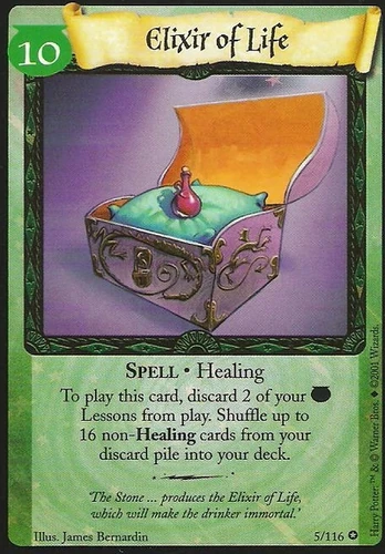 Elixir of Life (Trading Card) | Harry Potter Wiki | Fandom