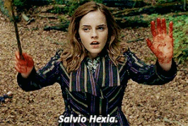 Hermione Raising Hand Gif