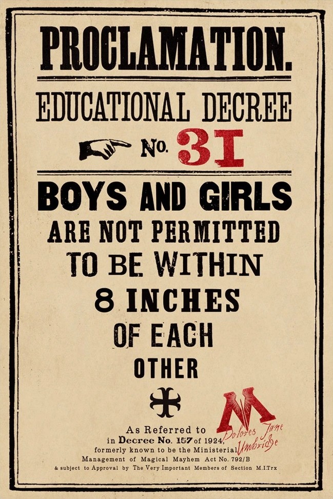 Educational Decree Number Thirty-One | Harry Potter Wiki | Fandom