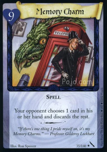 Memory Charm (Trading Card) | Harry Potter Wiki | Fandom