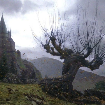 Cardboard Whomping Willow