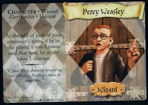 Percy Weasley Signature