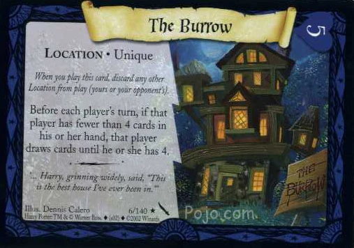 The Burrow (Trading Card) | Harry Potter Wiki | Fandom