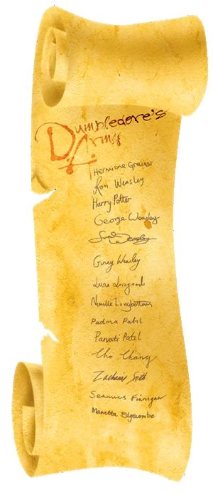 dumbledore's army list