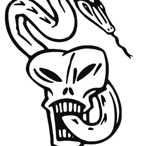 how to draw a harry potter dark mark