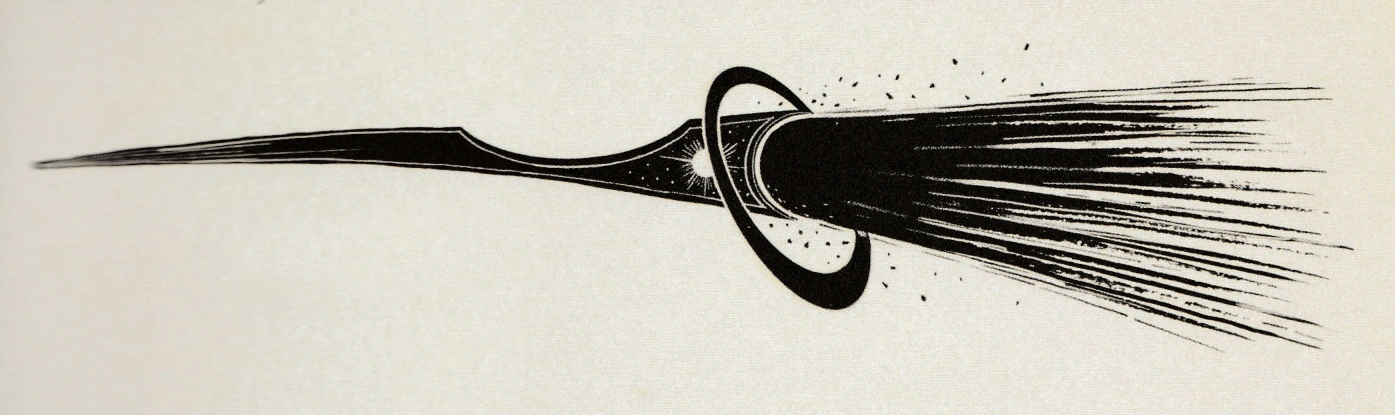 Harry Potter Broom Sketch