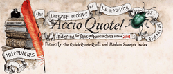 Accio Quote! | Harry Potter Wiki | Fandom