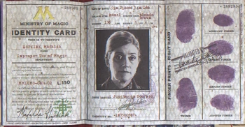 Ministry of Magic Identity Card | Harry Potter Wiki | Fandom