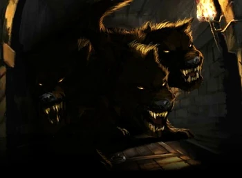 Chien à trois têtes | Wiki Harry Potter | Fandom