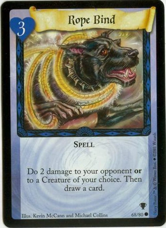 Rope Bind (Trading Card) | Harry Potter Wiki | Fandom
