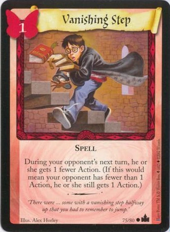 Vanishing Step (Trading Card) | Harry Potter Wiki | Fandom
