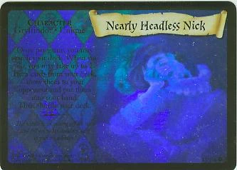 Nearly Headless Nick (Trading Card) | Harry Potter Wiki | Fandom