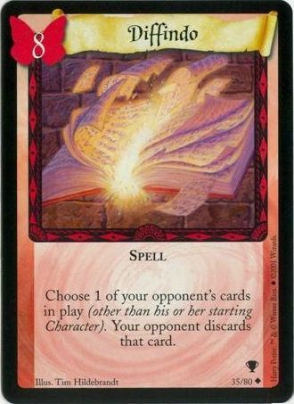 Diffindo (karta) | Harry Potter Wiki | Fandom