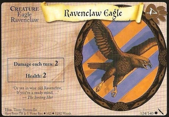 Orzeł Ravenclawu (karta) | Harry Potter Wiki | Fandom