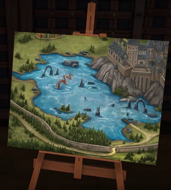 Map of the Great Lake | Harry Potter Wiki | Fandom