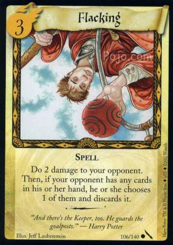 Flacking (Trading Card) | Harry Potter Wiki | Fandom