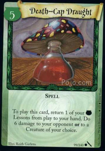 Death-Cap Draught (Trading Card) | Harry Potter Wiki | Fandom