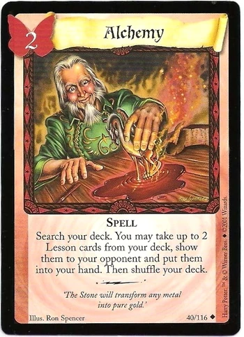 Alchemy (Trading Card) | Harry Potter Wiki | Fandom